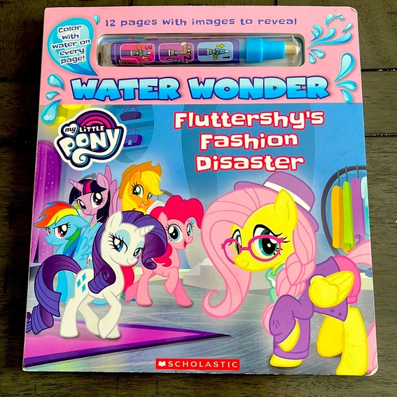 Scholastic | Toys | My Little Pony Water Wonder Book | Poshmark